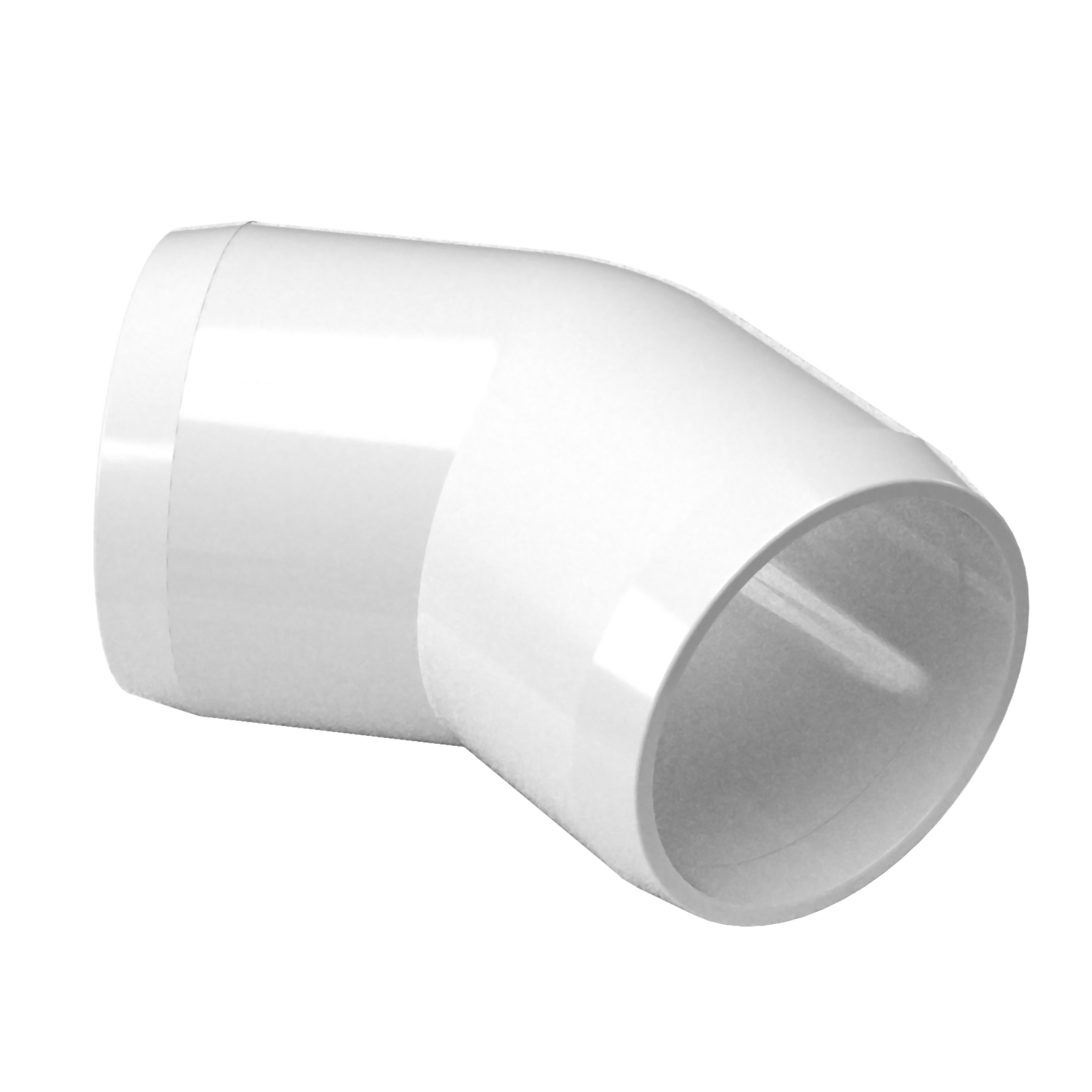 45 Degree Elbow PVC Pipe Fitting – PVC Pipeworks