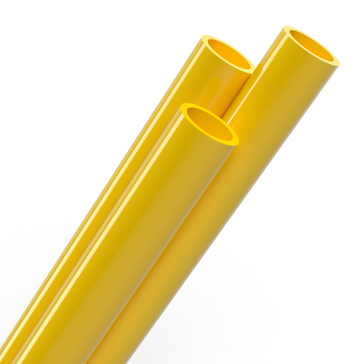 1" Schedule 40 Furniture Grade PVC Pipe - 40" L (3-Pack)