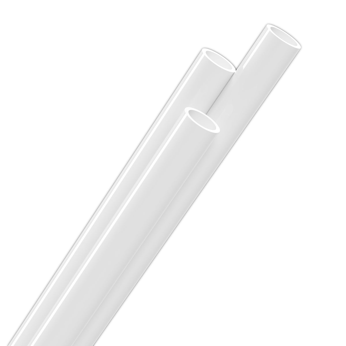 1/2" Schedule 40 Furniture Grade PVC Pipe - 40" L (3-Pack)