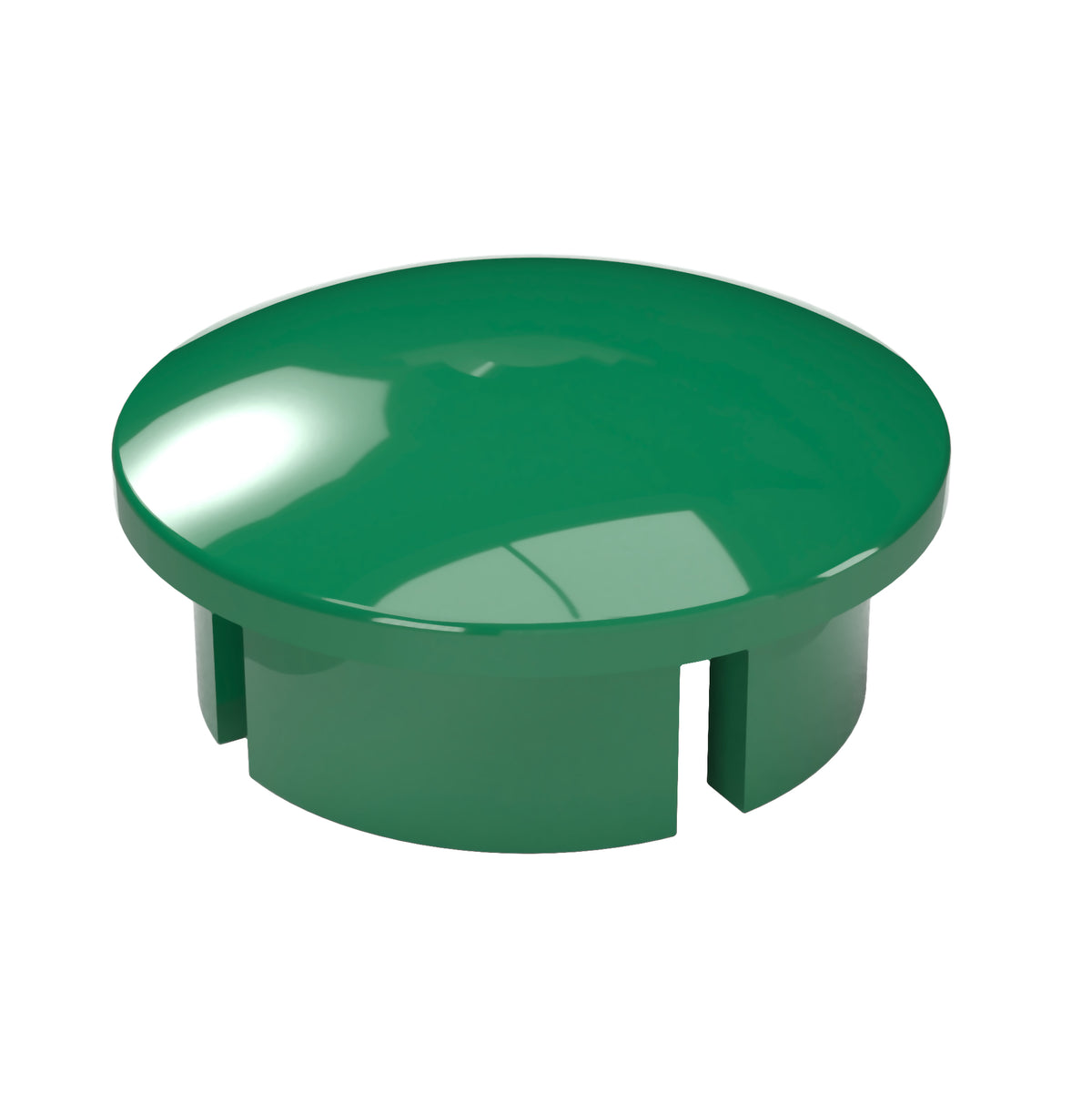 1-1/2" Dome PVC Furniture Grade Cap - Internal Fit