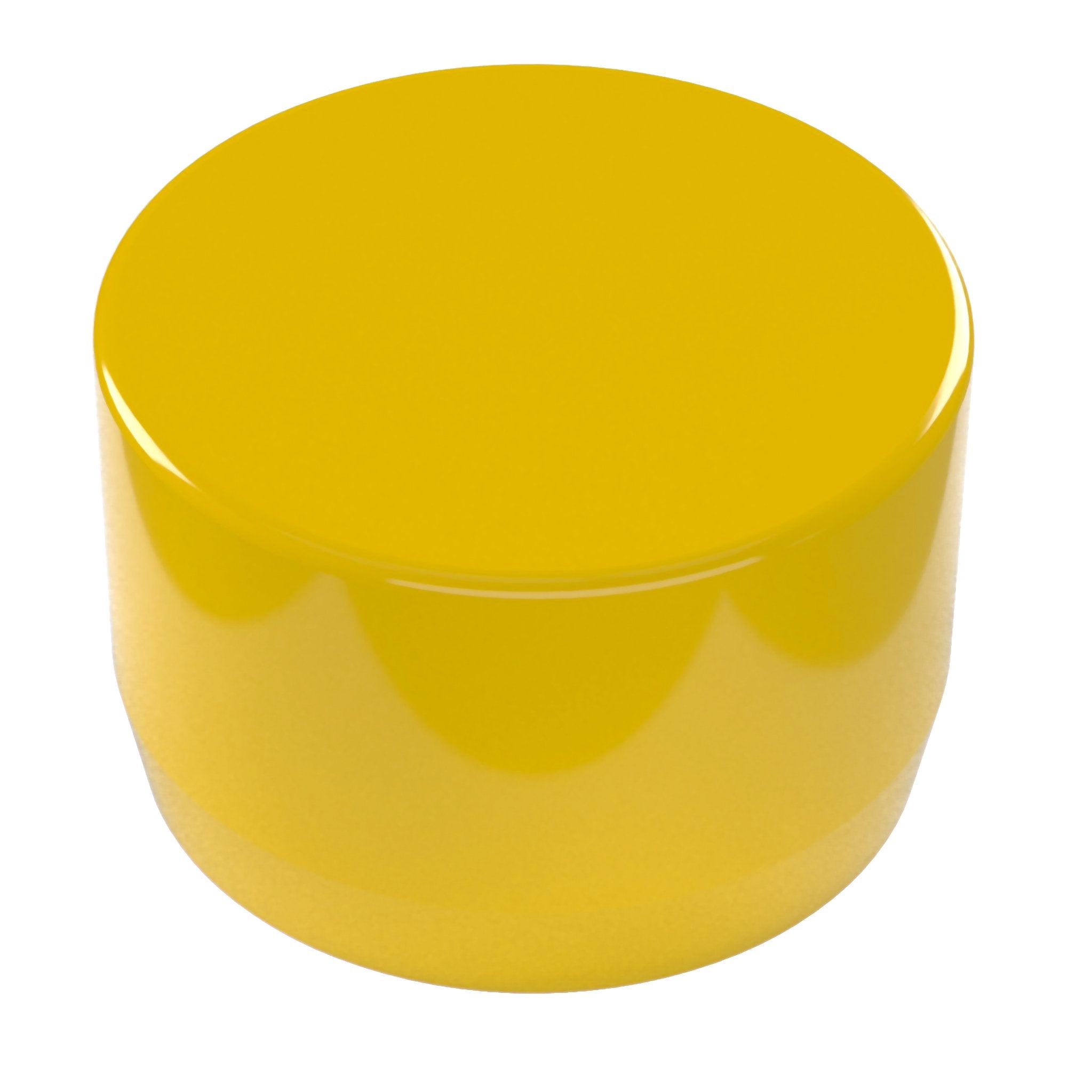 1-1/2" Flat End PVC Furniture Grade Cap - External Fit – PVC Pipeworks