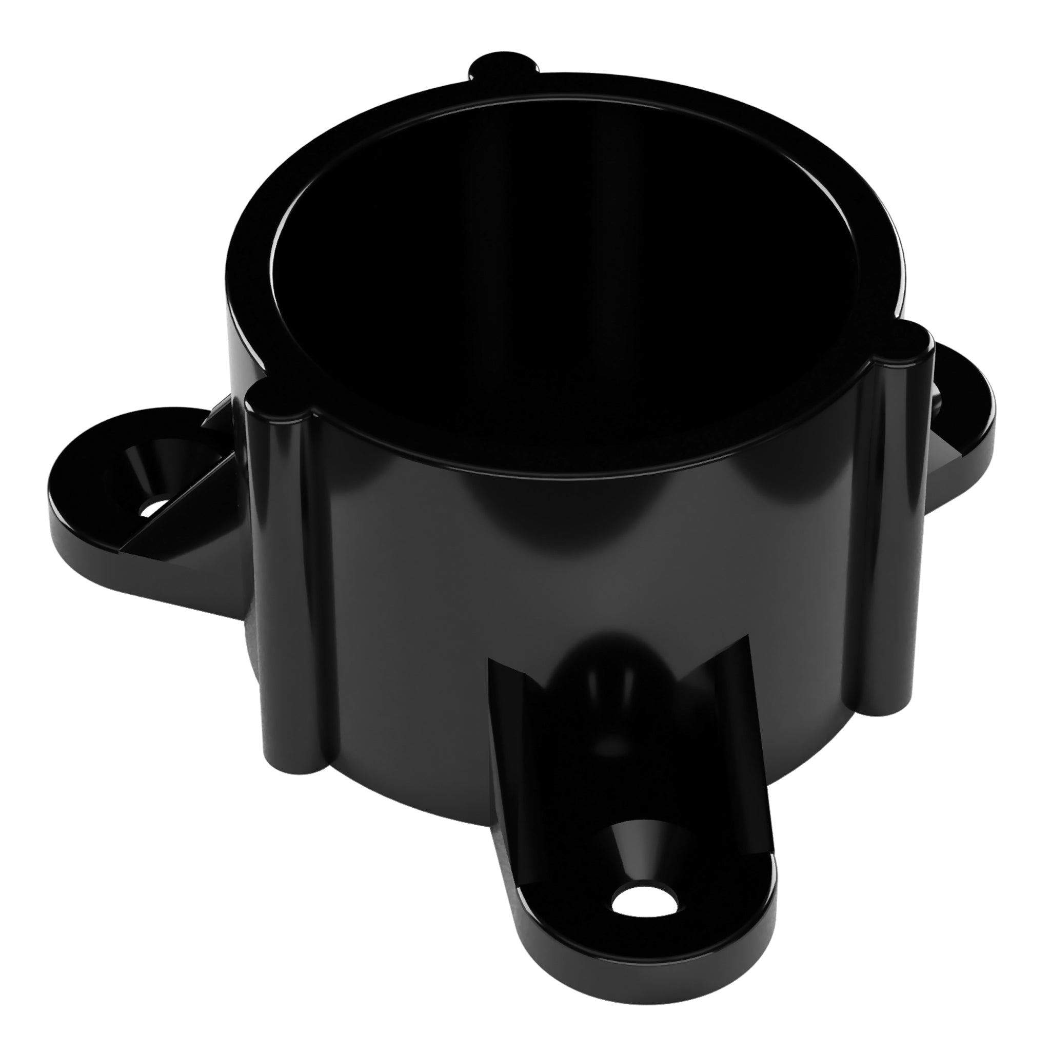 1-1/2" Screw Tab PVC Furniture Grade Cap - Table Cap – PVC Pipeworks