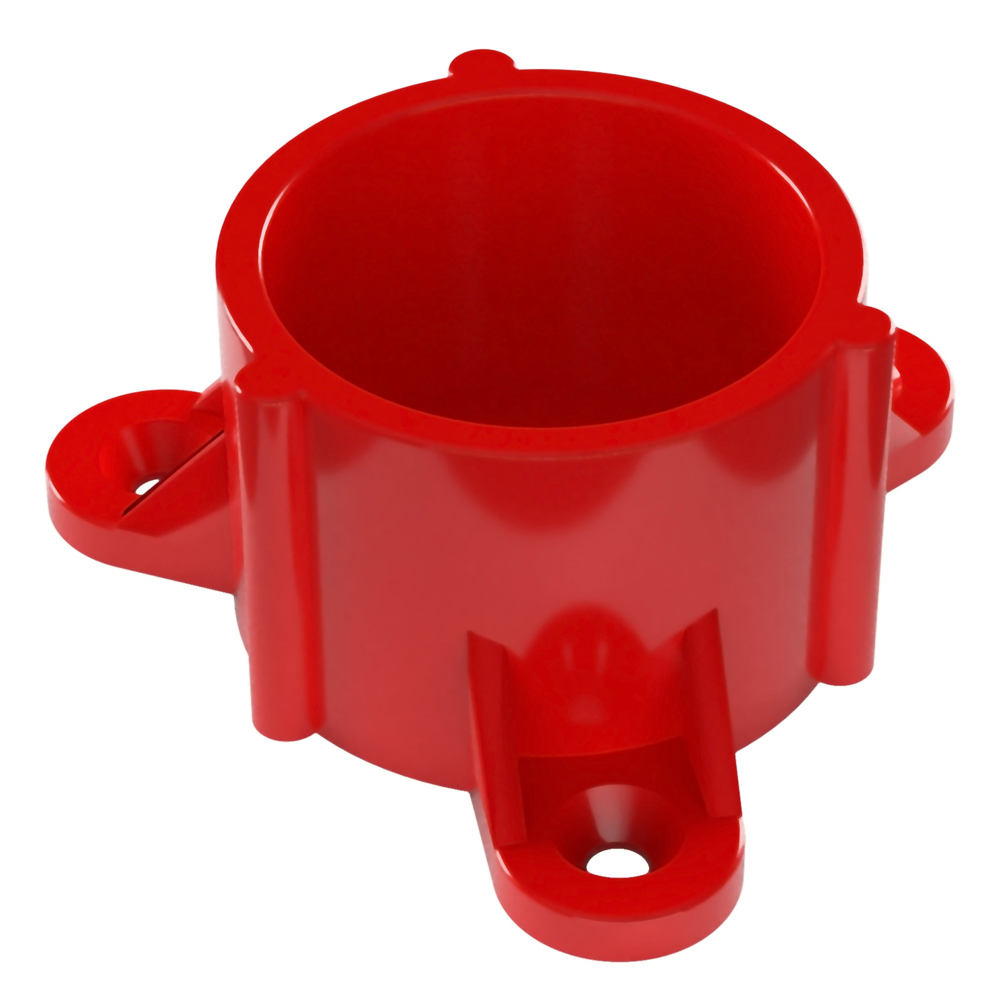 1-1/2" Screw Tab PVC Furniture Grade Cap - Table Cap – PVC Pipeworks